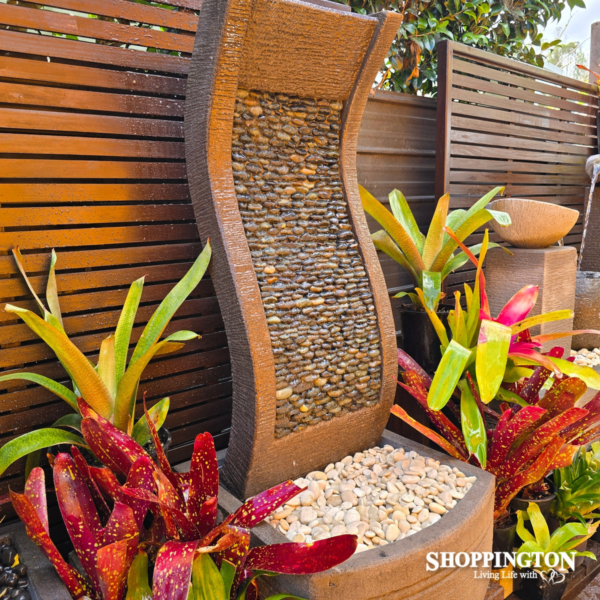 Pebble Wave Water Feature 50cm x 120cm3 – Shoppington