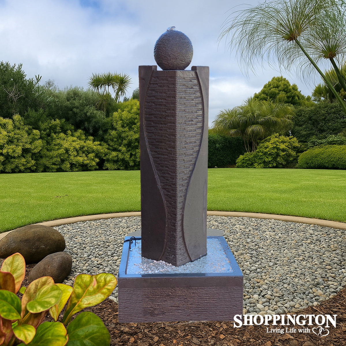 Turning Tower Water Feature 60cm x 140cm – Shoppington