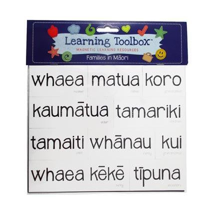 Learning Toolbox Magnets / Te Reo Maori Whanau – Shoppington