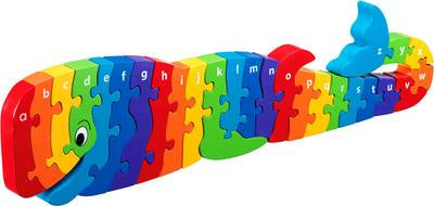 Wooden Puzzle - Whoopi the Whale – Shoppington