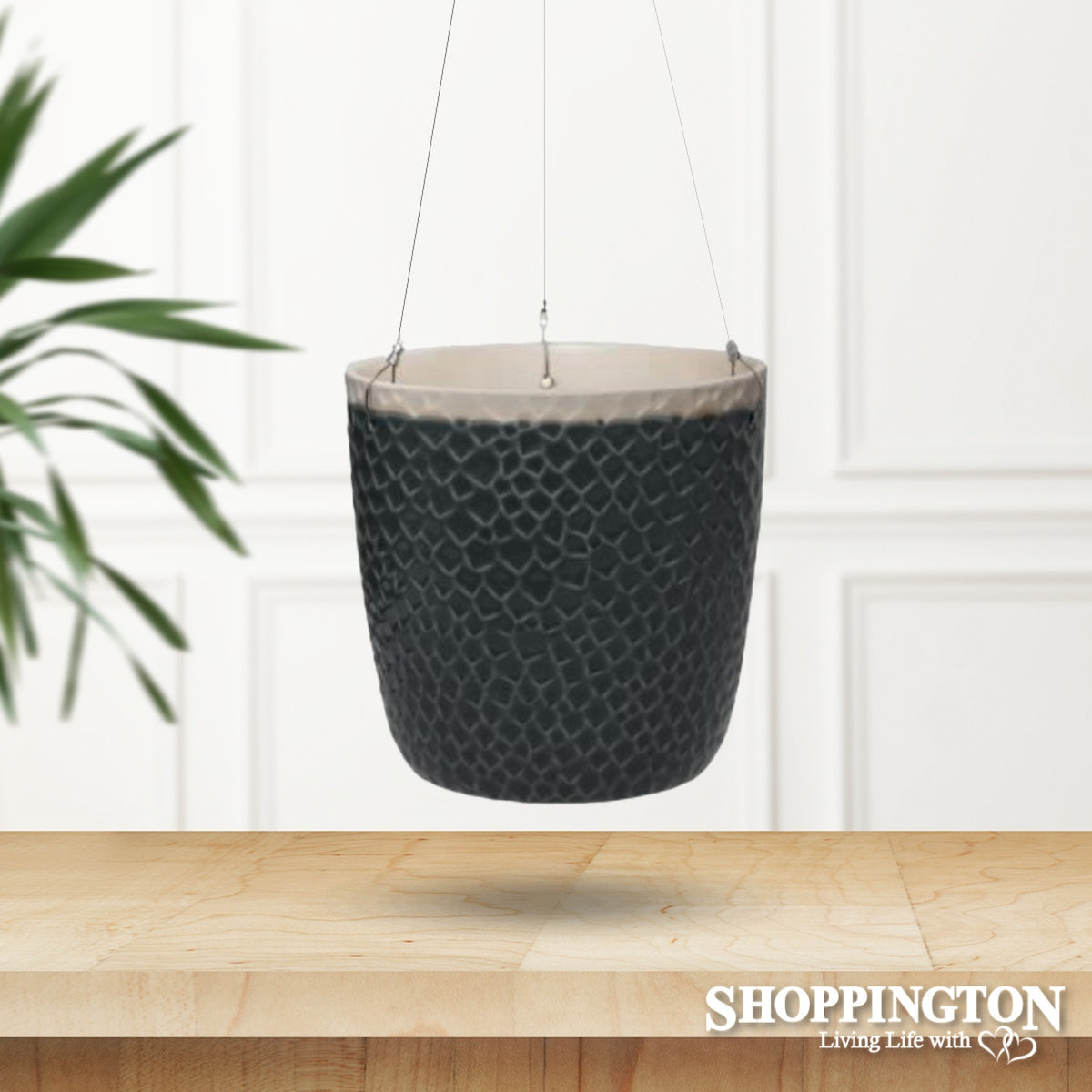 Pot Planter - Thimble Hanging Grey – Shoppington