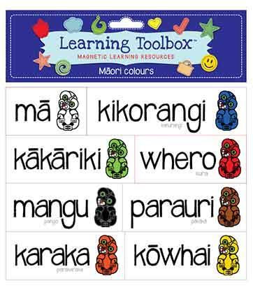 Learning Toolbox Magnets / Magnetic Te Reo Maori Colours – Shoppington
