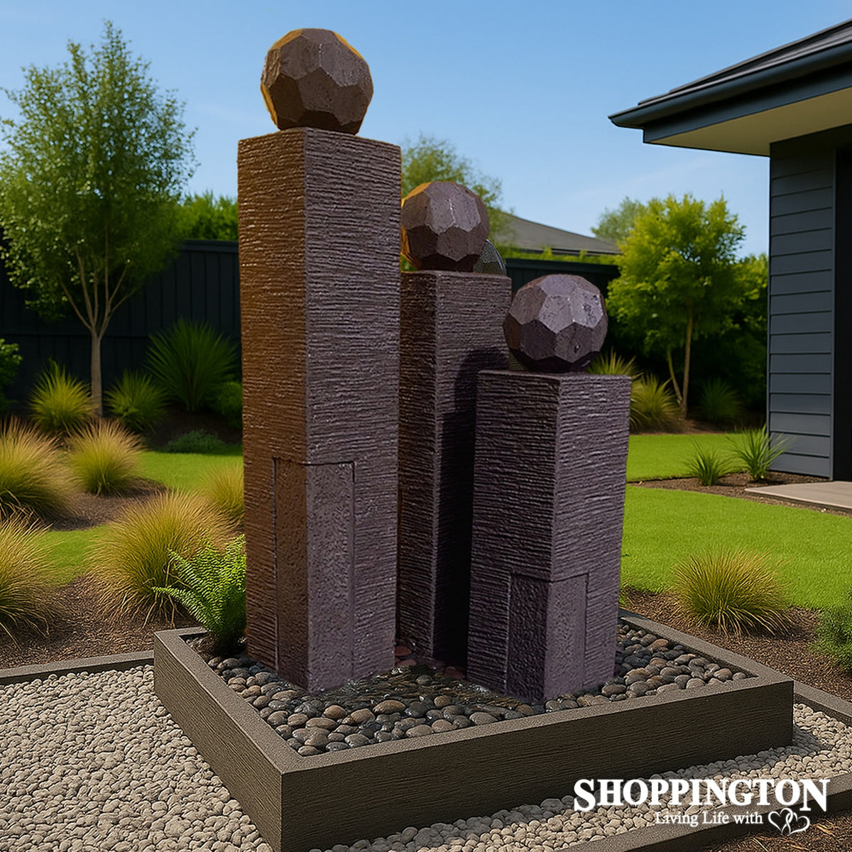 Rubix Sphere Water Feature 80cm x 150cm – Shoppington