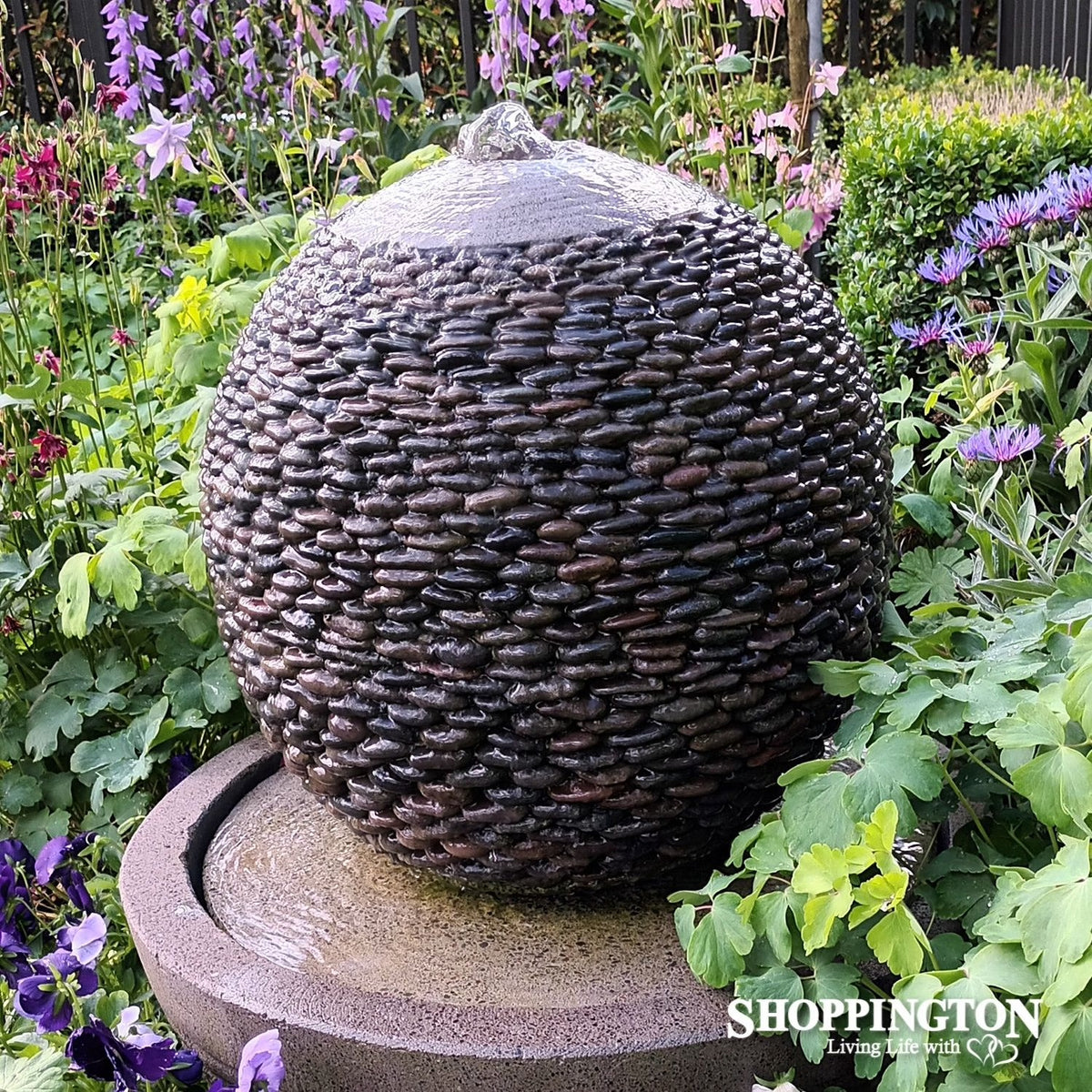 Stone Ball Water Feature 60cm x 60cm – Shoppington